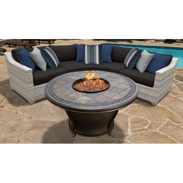 Falmouth 4 piece rattan sectional store
